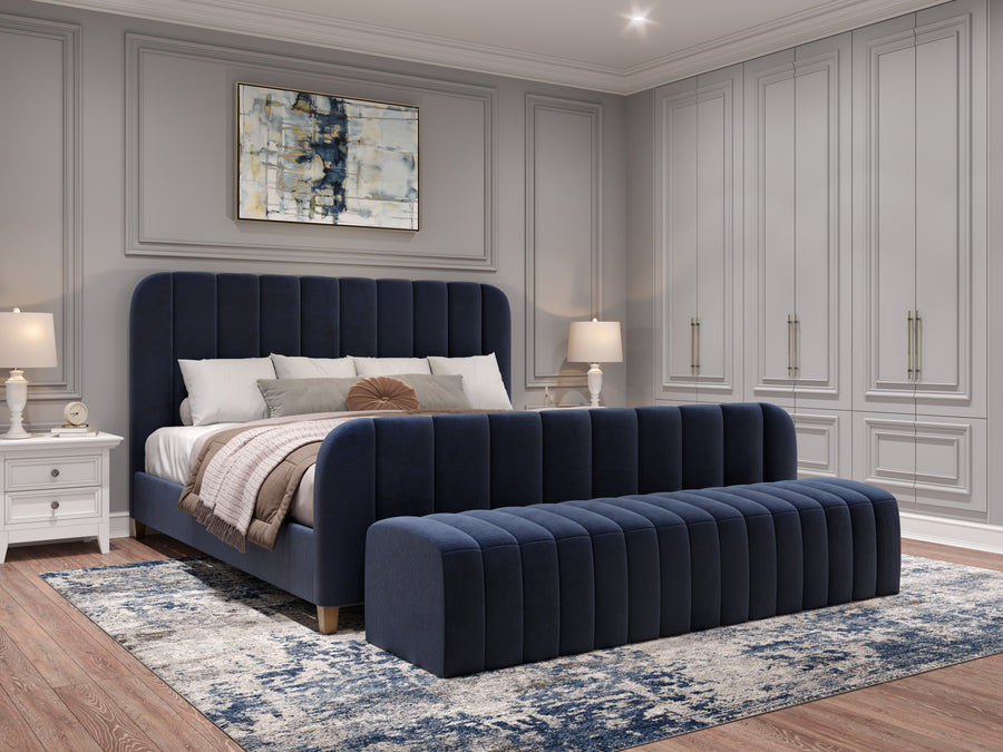 Alaskan King Upholstered Benches - Handcrafted & Cozy