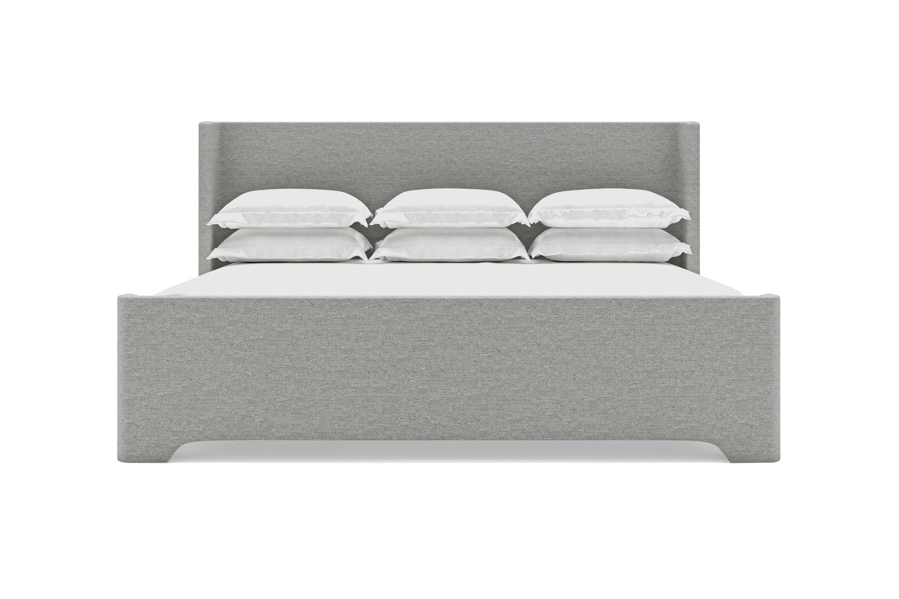 The Celine Alaskan King Bed - Sleek, Soft, Stunning