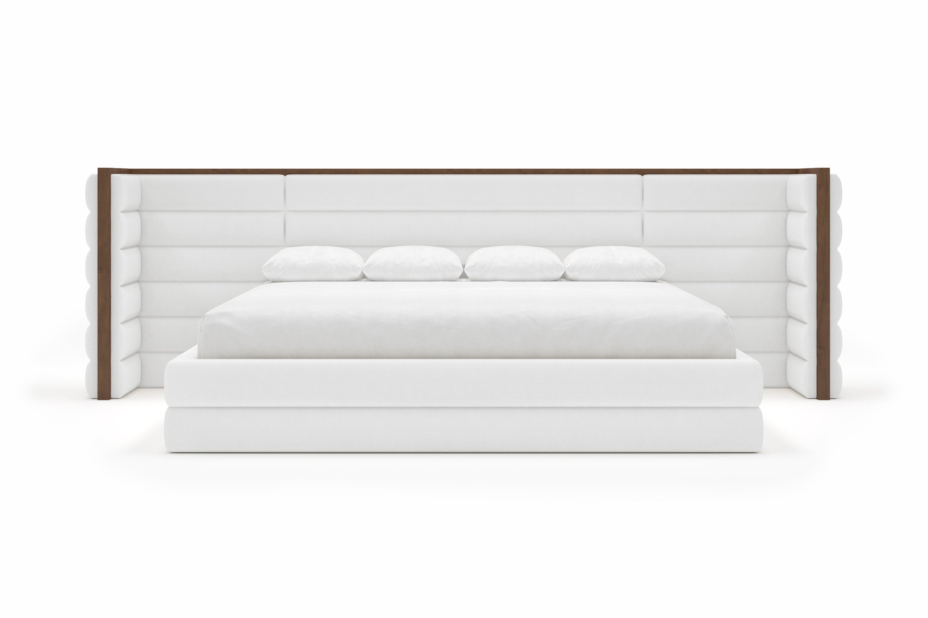Harrison Alaskan King Bed Frame - Classic Tufted Luxury